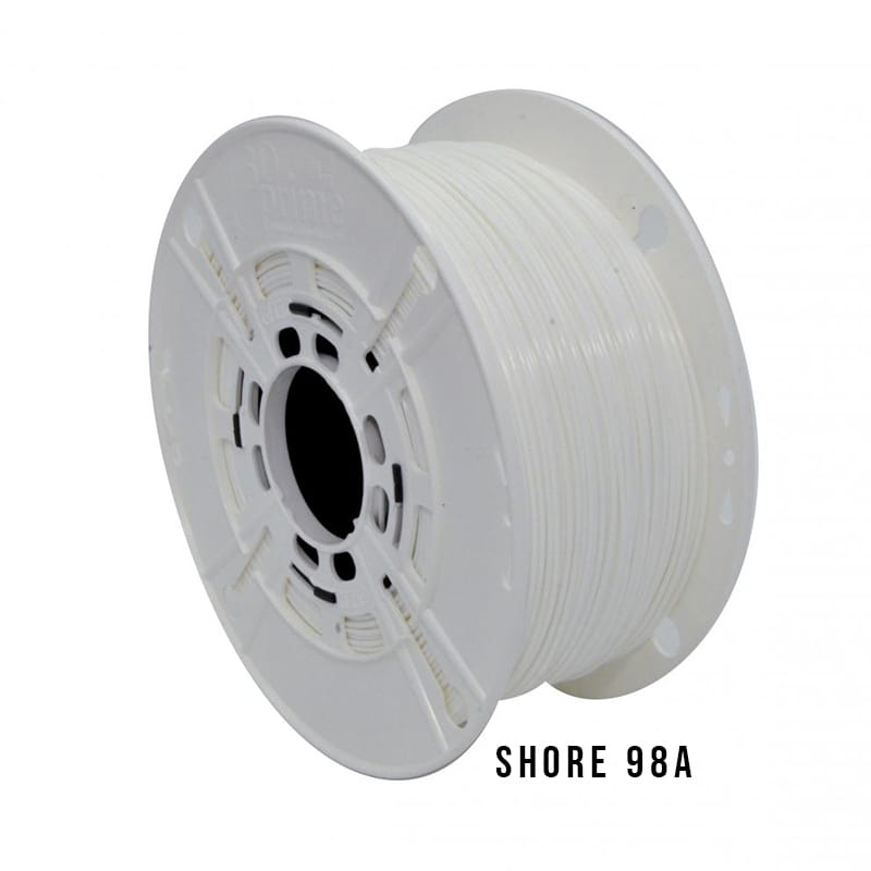 Tpu Flexivel 98A Branco - 3D Prime